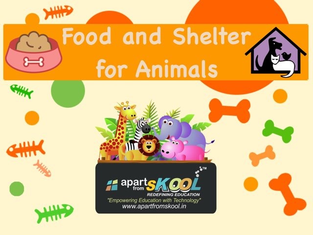 Food And Shelter For Animals Free Activities online for kids in ...