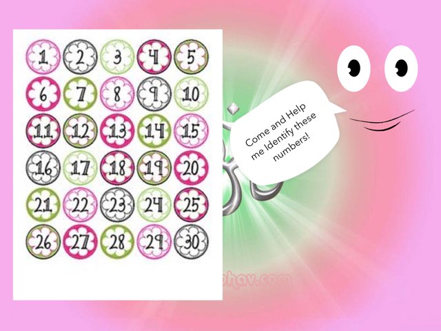Identifying 10 Numbers From 1-30 Free Games online for kids in Nursery ...