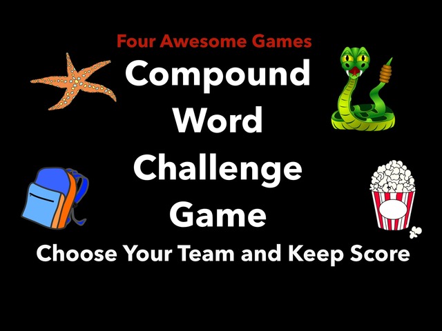 Compound Word Challenge Free Activities online for kids in 4th grade by ...