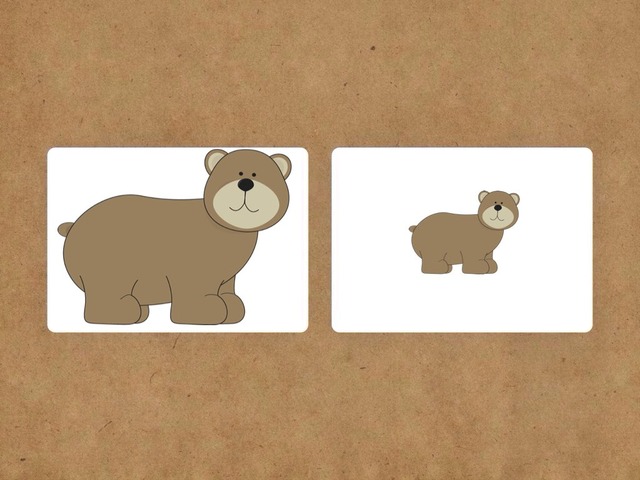 Brown Bear Big/little Free Games online for kids in Nursery by Candace ...