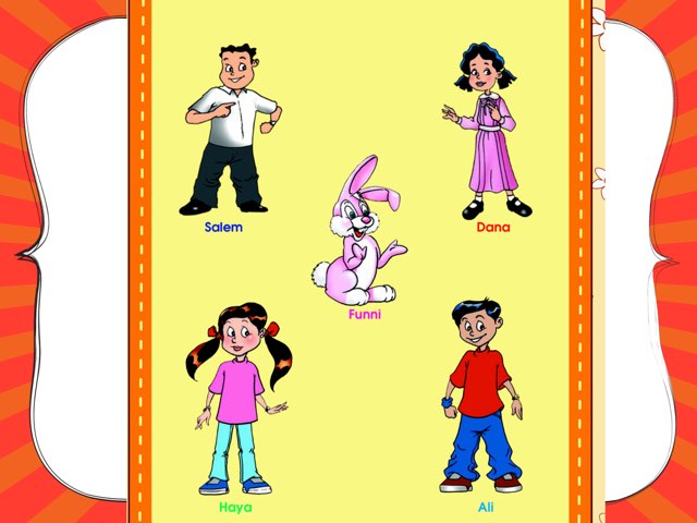 Characters Free Games online for kids in Nursery by Shaimaa Ahmed
