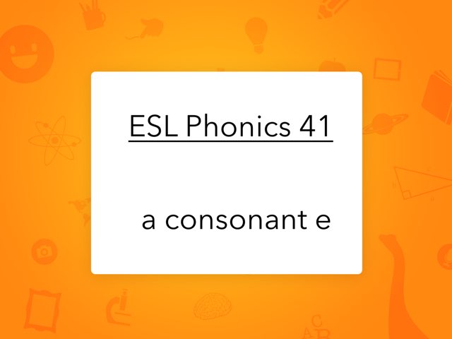 Language Studies (Native) | Phonics | ESL Phonics 41 | Online ...