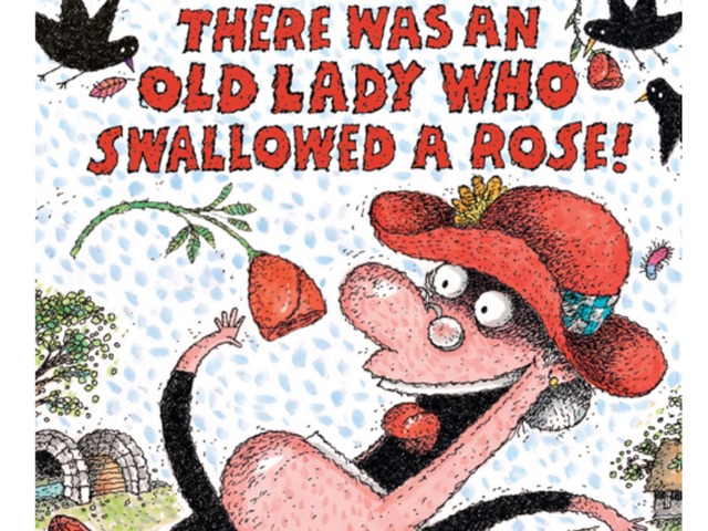 There Was An Old Lady Who Swallowed A Rose! Free Activities online for ...