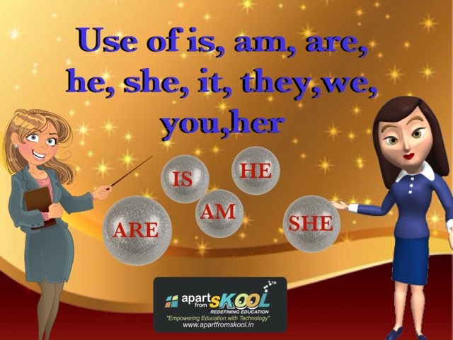 Use Of Is, Am, Are, He, She, They, We, His, Her Free Activities online ...