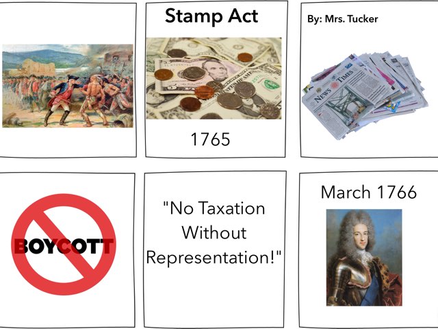 Stamp Act Of 1765 For Kids