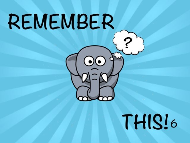 Remember This! 6 Free Activities online for kids in Kindergarten by ...