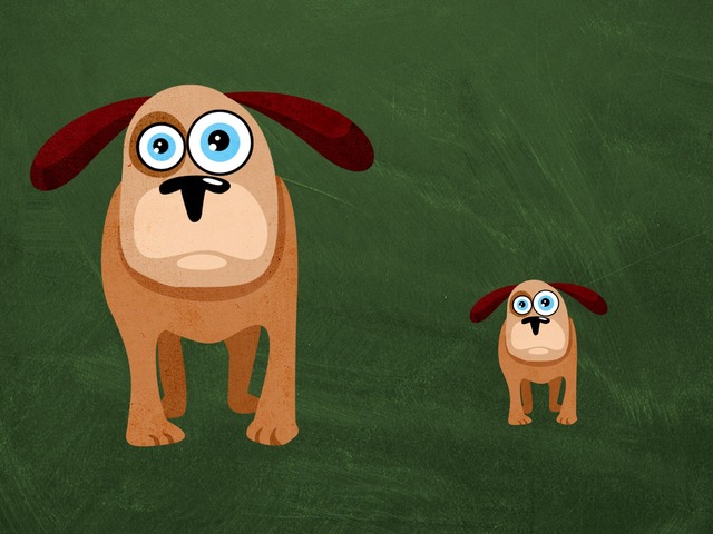 Groot en klein Gratis online spellen voor peuters (2-3 jr.) door Tine ...