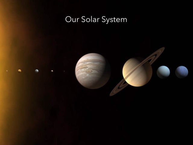 Our Solar System Free Activities online for kids in 4th grade by Mr Shennan