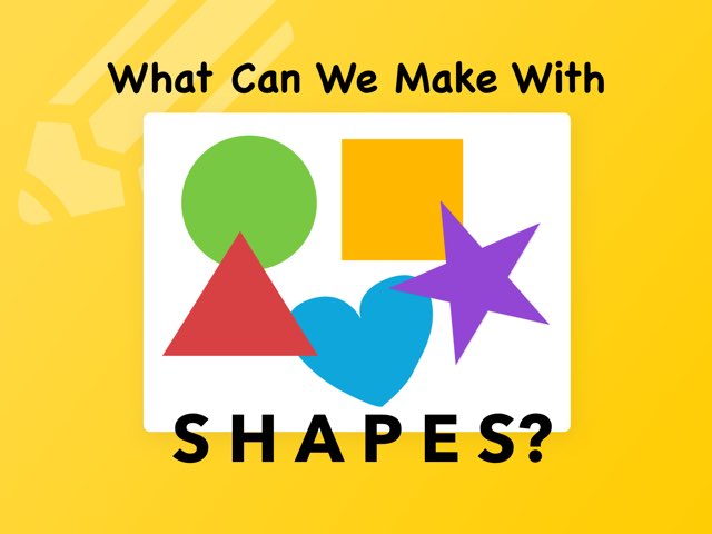 TinyTap | What Can We Make With Shapes? | Math