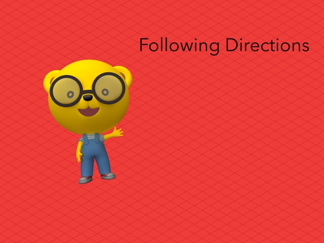 Following Directions Free Games online for kids in Nursery by Jack Leslie