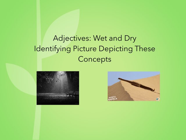 Concepts: Wet And Dry Free Games | Activities | Puzzles | Online for ...