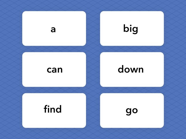 Pre-Primer Dolch Words 1 Free Games online for kids in Nursery by ...