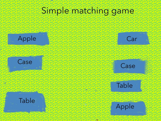 Simple Matching Game Free Games online for kids in Nursery by Faisal Joumma