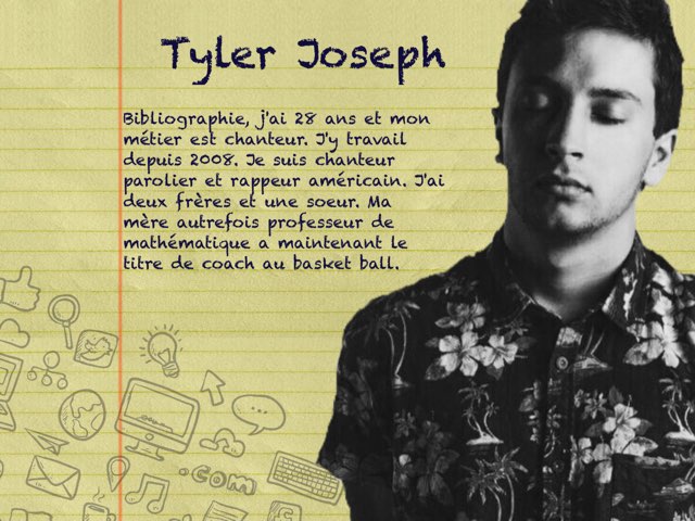Tyler Joseph Free Activities online for kids in Kindergarten by Elaine ...