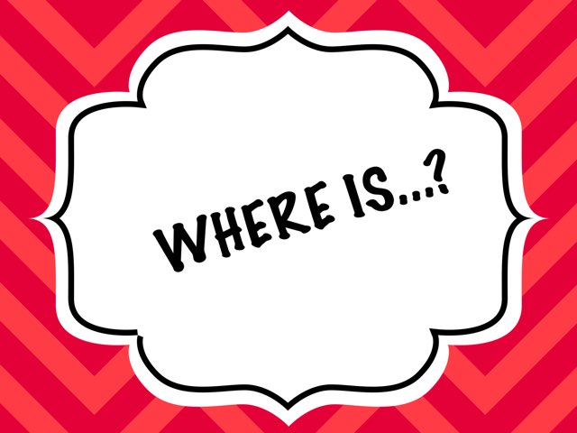 Where Is...? Free Activities online for kids in 1st grade by Alberto Gómez