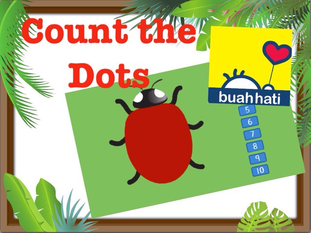 Lady Bug - Count The Dots Free Games online for kids in Pre-K by ...