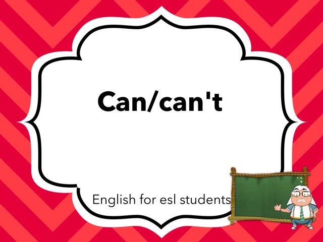 Can/can't Esl Free Activities online for kids in 2nd grade by Giulia Gatti