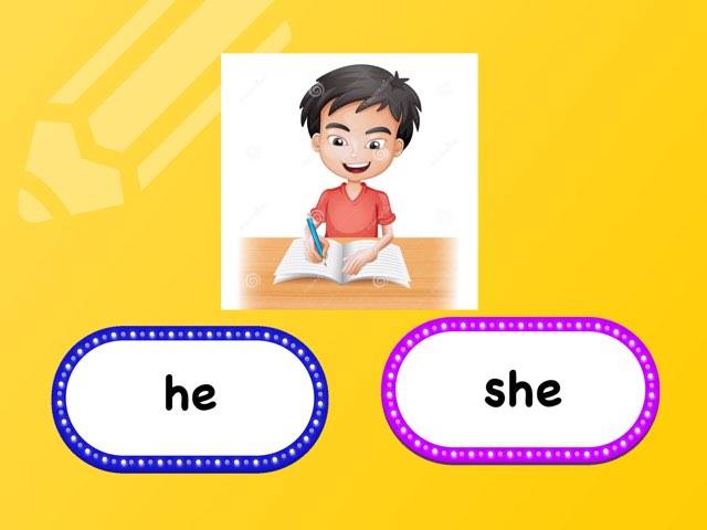 He Or She ! Free Games online for kids in Nursery by ManooRa Al-Saqer