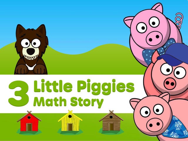 3 Piggy Math Free Games online for kids in Nursery by Ellen Weber