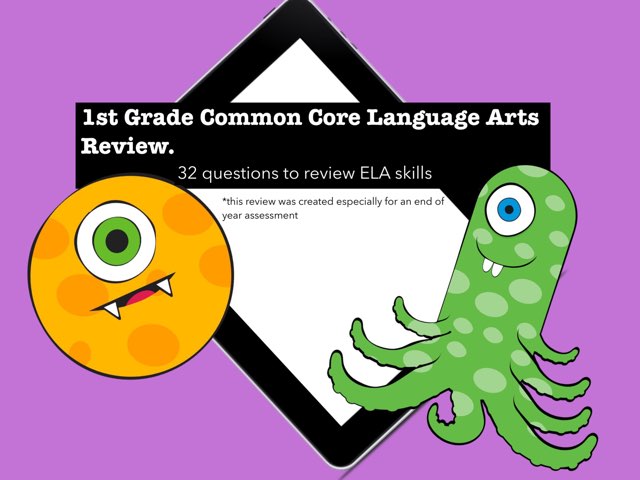 1st Grade Common Core ELA Free Activities online for kids in 1st grade ...