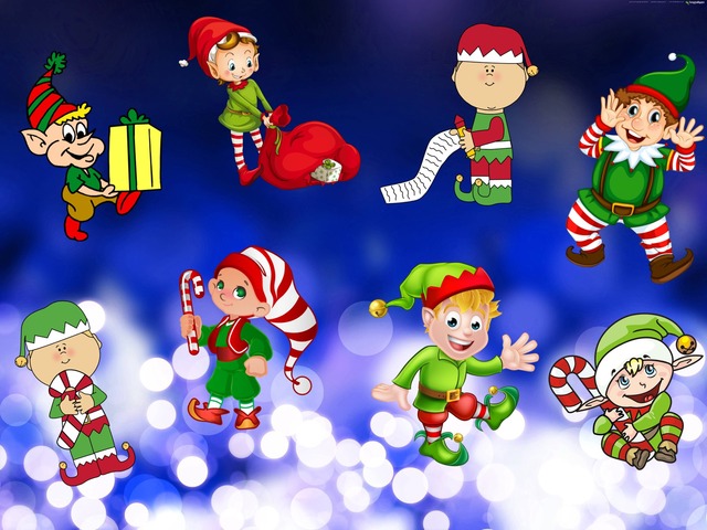 Hidden Elf Free Games online for kids in Pre-K by Melodi Kunn