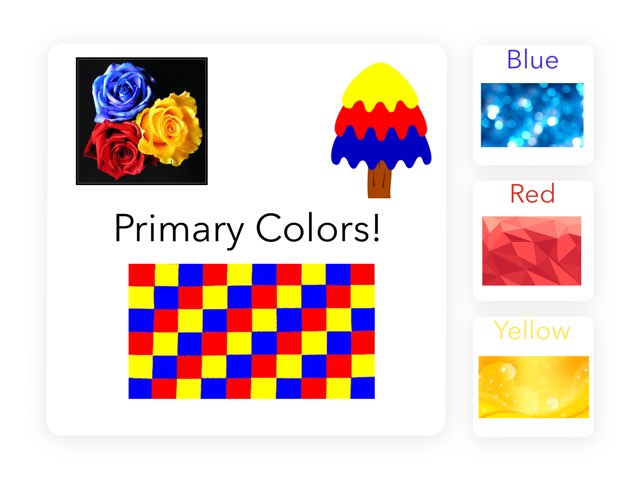 Primary Colors Free Games online for kids in Pre-K by Ice Cream Sparkle