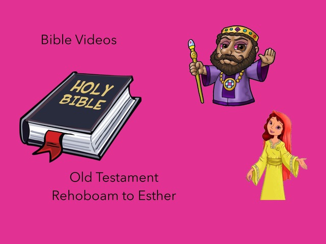 Old Testament: Rehoboam To Esther Free Activities online for kids in ...