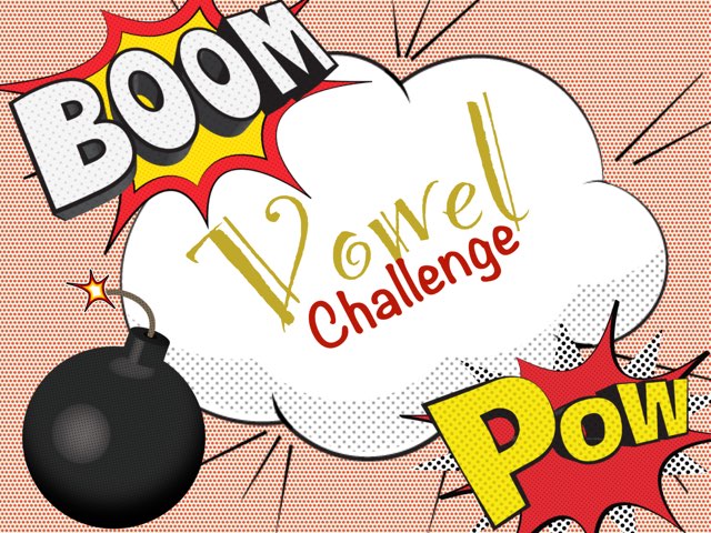 Boom Pow Vowel Challenge 1 Free Games online for kids in Nursery by ...