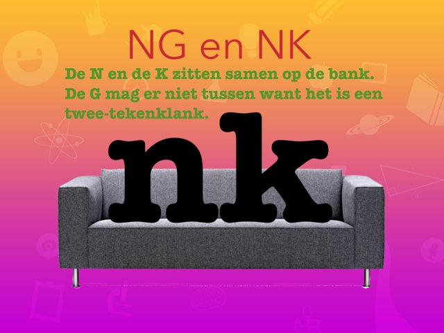 Ng en nk Gratis online spellen voor kinderen in groep 3 door Meester Jef