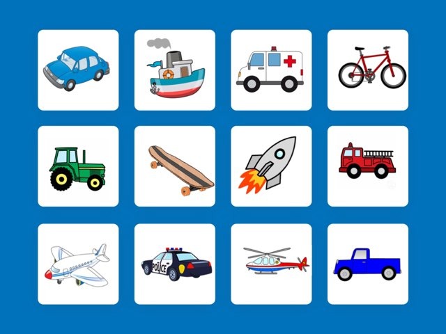 Transportation Vocabulary Free Games online for kids in Nursery by ...