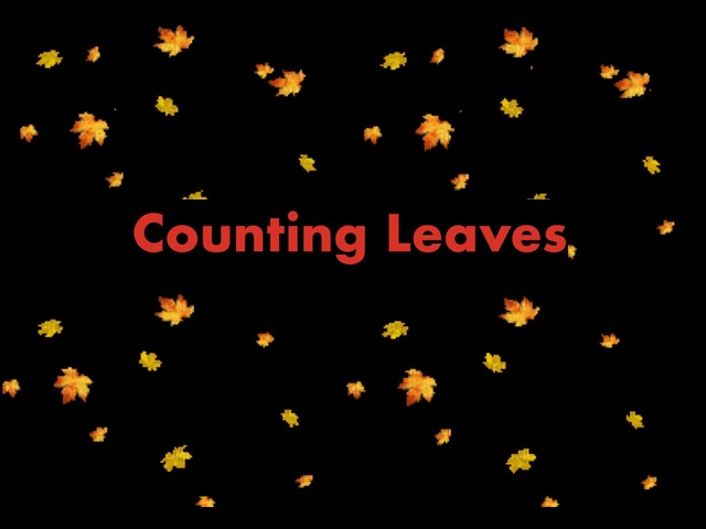 Counting Leaves (CVI) Free Games online for kids in Nursery by Diana ...
