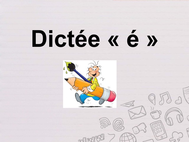 Dictée Free Activities online for kids in Kindergarten by Lydia Bu