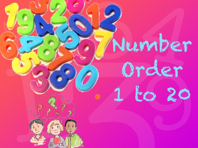 Tinytap Number Order 1 20 Math