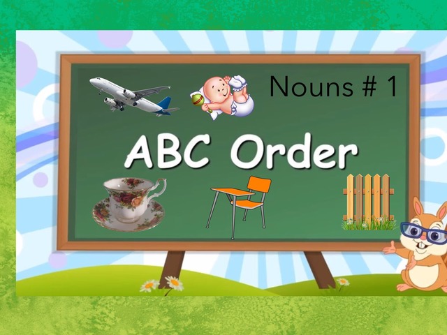 ABC Order: Nouns #1 Free Activities online for kids in 4th grade by ...