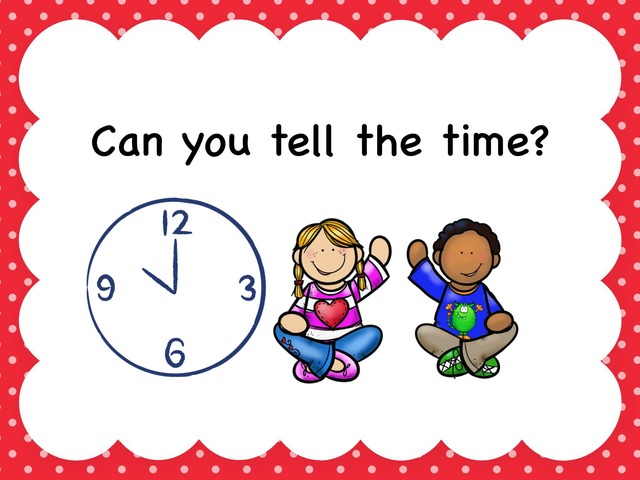 Can you tell the time? Free Activities online for kids in Kindergarten ...