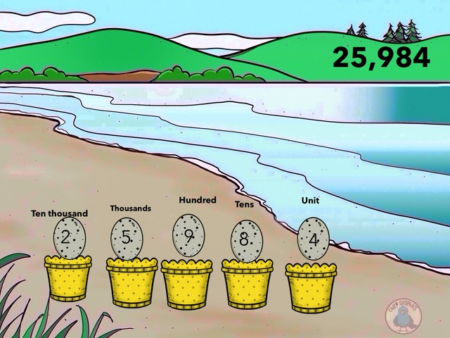 Place Value 2 Free Activities online for kids in 4th grade by Eman Rady