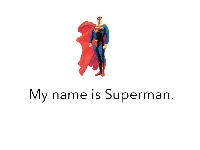 Superman Free Activities online for kids in Kindergarten by Joy Wilson