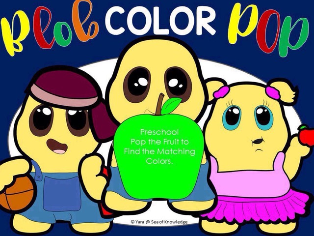 Blob Color Pop - Visual Discrimination Free Games online for kids in ...