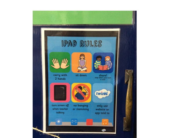 iPad Rules Free Activities online for kids in Kindergarten by Reepham Pupil