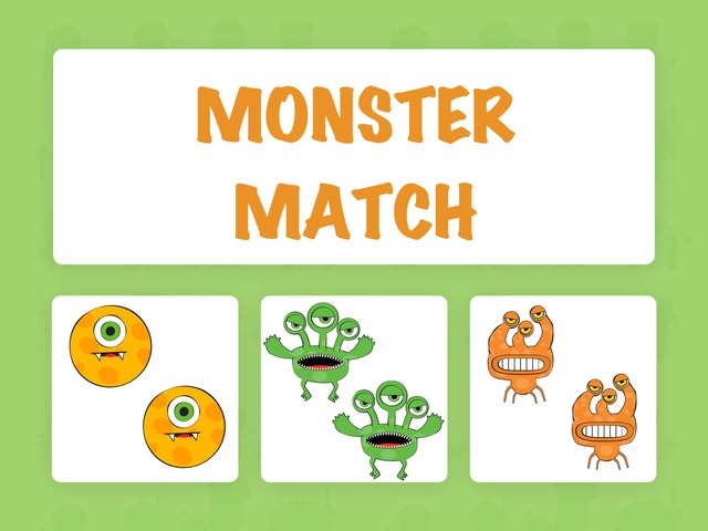 Math | Monster Match | TinyTap