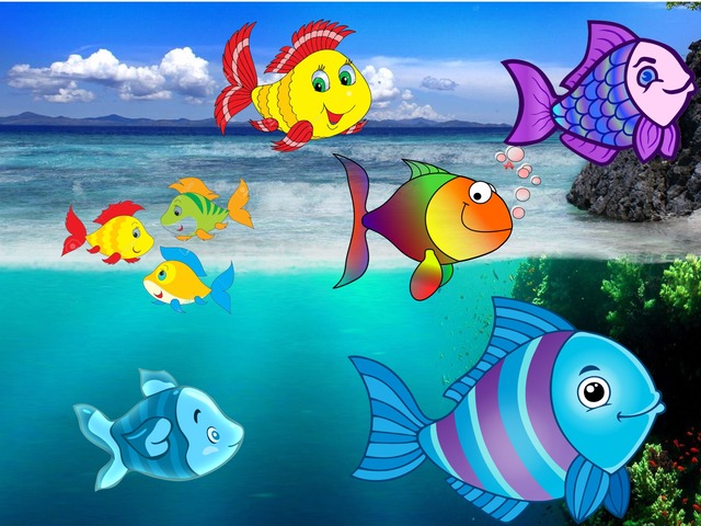 Fish Free Games online for kids in Nursery by Sharon Allen