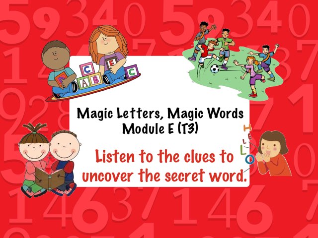 Magic Letters, Magic Words Grade K | Online English Games for desktop ...