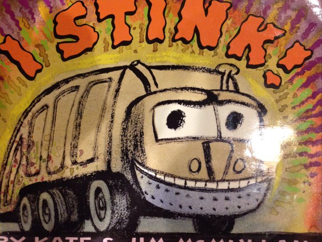 A reading of "I Stink"; student has to touch the screen to turn the ...