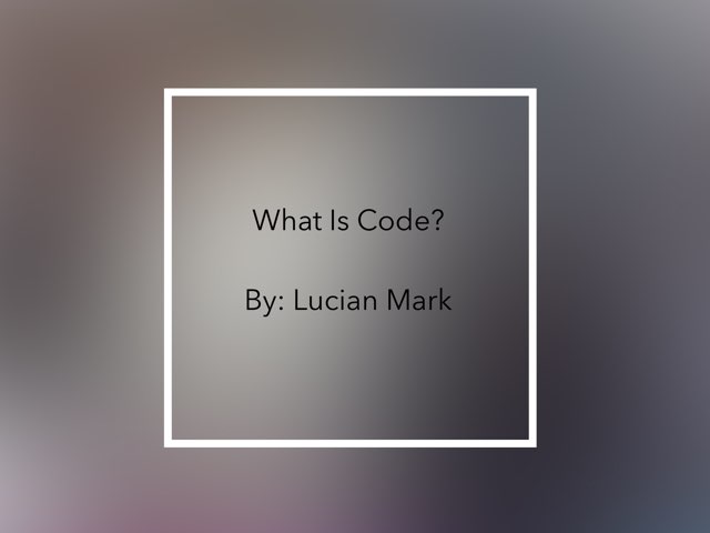 What Is Code? - Tutorial Free Activities online for kids in ...