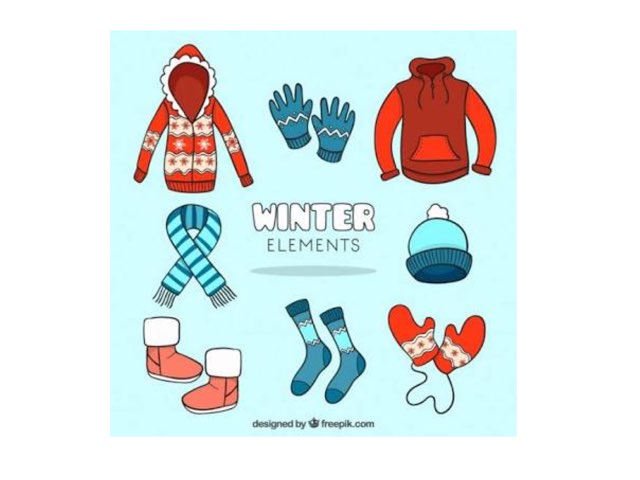 Winter clothes Free Games online for kids in Nursery by Fernanda Marques
