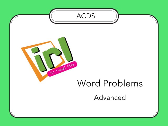 G1 Advanced Word Problems Free Activities online for kids in 1st grade ...