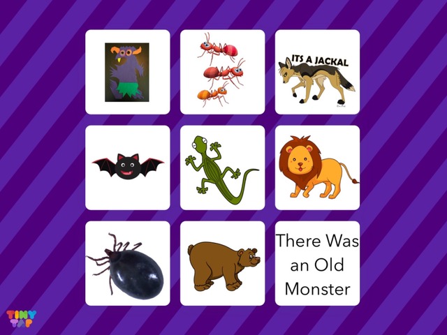 There Was An Old Monster Free Games online for kids in Pre-K by Auttie ...
