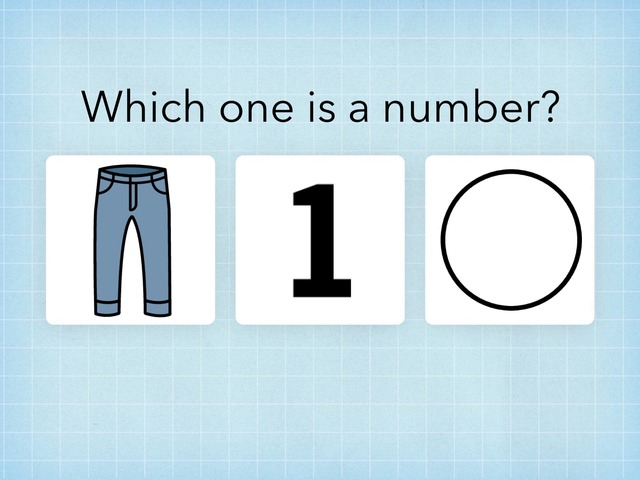 ID Numbers w/ 2 Distractors (1-20) | Math Games | TinyTap