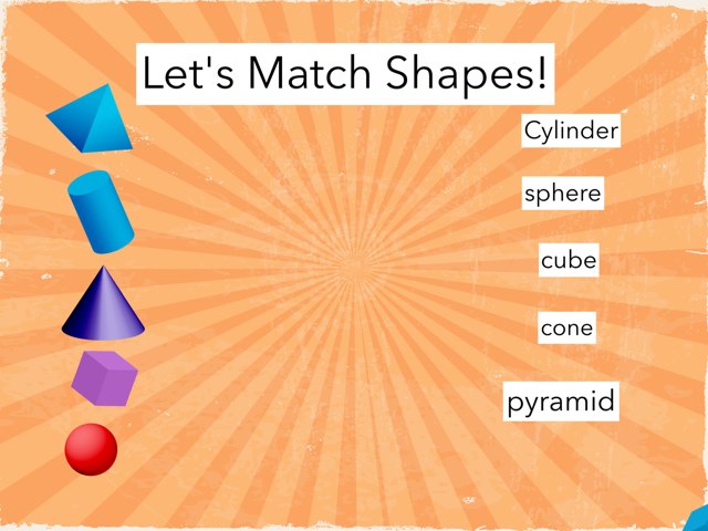 3D SHAPES Free Activities online for kids in 1st grade by Roshni Gurnani