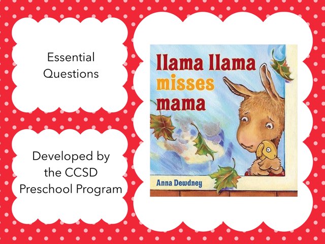 EQs for Llama Llama Misses Mama Free Games | Activities | Puzzles ...